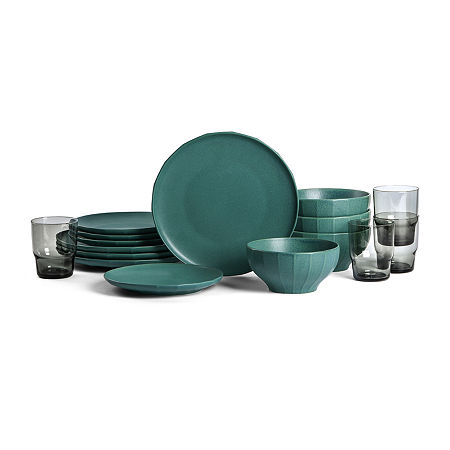 Click here for Stone Lain Rio 16 Pc. Dinnerware & Glassware Set... prices