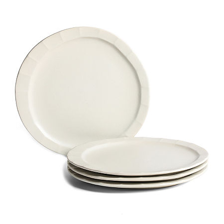 Click here for Stone + Lain Oasis 4-pc. Stoneware Dinner Plate  O... prices