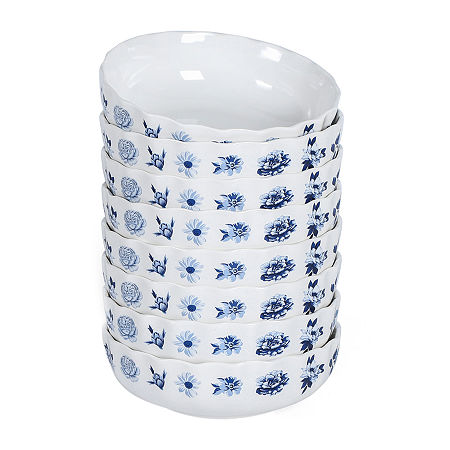 Click here for Stone + Lain Fiore 8-pc. Bone China Pasta Bowl  On... prices