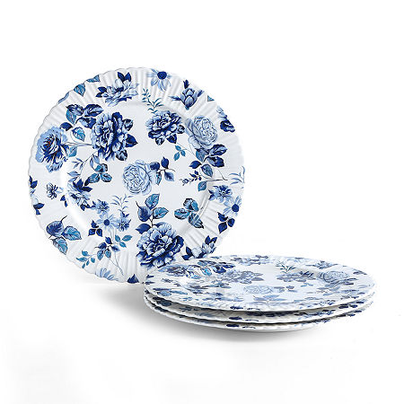 Click here for Stone Lain Fiore Salad Plates  Set of 4 - Blue prices