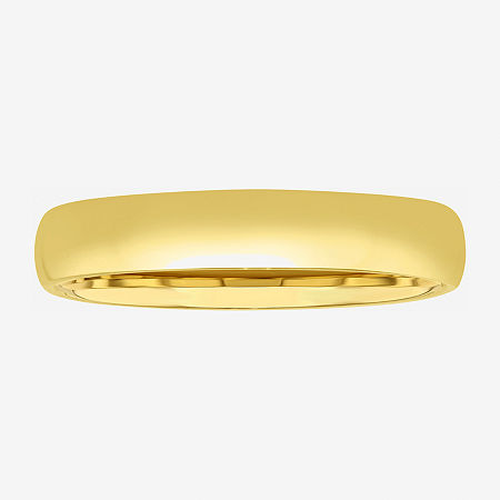 Click here for Mens 4MM 14K Gold Over Silver Wedding Band  10  Ye... prices