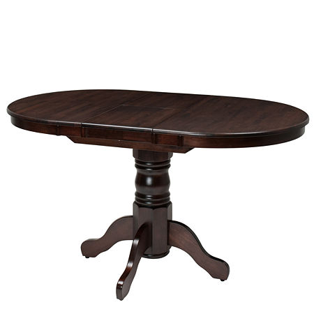 Click here for Dillon Extendable Oval Dining Table  One Size  Bro... prices