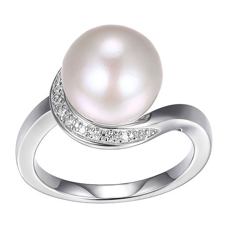 Click here for Womens Diamond Accent 10-11MM White Cultured Fresh... prices