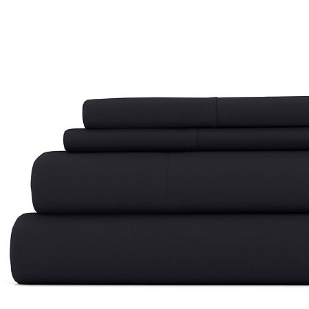 ienjoy Home Style Simplified 3-Pc. Sheet Set  Twin - Black