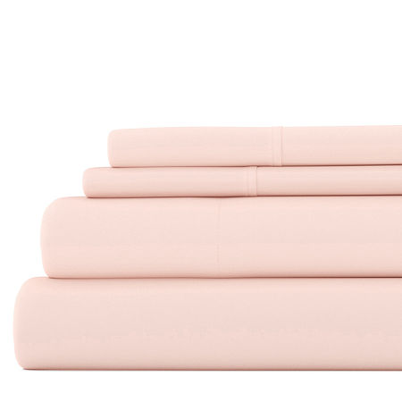 ienjoy Home Style Simplified 4-Pc. Sheet Set  Full - Blush