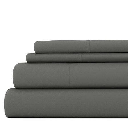 ienjoy Home Style Simplified 4-Pc. Sheet Set  California King - Gray