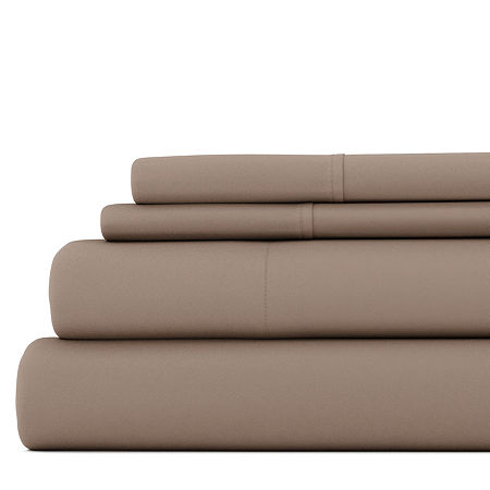 ienjoy Home Style Simplified 3-Pc. Sheet Set  Twin - Taupe