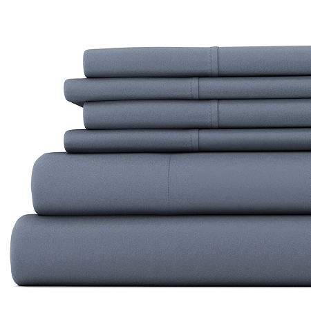 ienjoy Home Solids in Style 4-Pc. Sheet Set  Twin - Stone