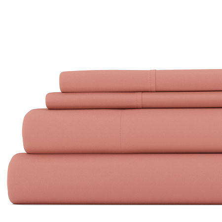 ienjoy Home Style Simplified 4-Pc. Sheet Set  King - Clay