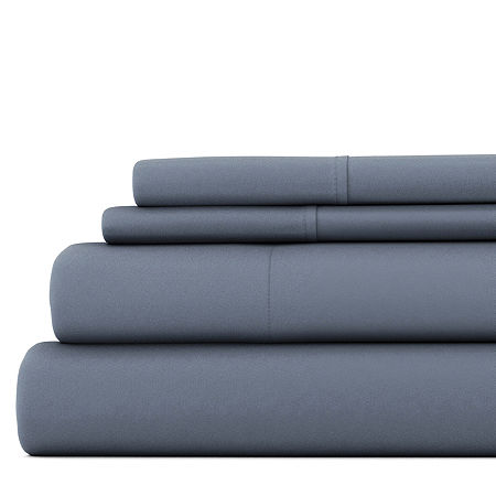 ienjoy Home Style Simplified 4-Pc. Sheet Set  Queen - Stone