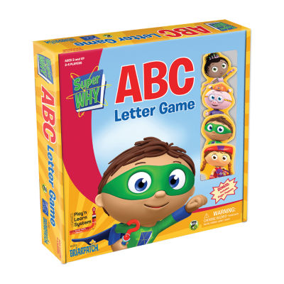 Briarpatch Super Why Abc Letter Game Board Game, Color: Multi - JCPenney