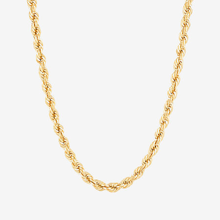 Click here for Unisex Adult 14K Gold 22 Inch Rope Chain Necklace... prices
