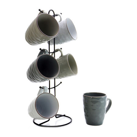 Click here for Elama 12oz 6-pc. Stoneware Dinnerware Set  One Siz... prices
