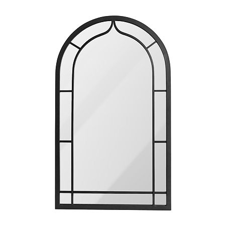 Click here for Glitzhome Oversized Black Arched Wall Mount Wall M... prices