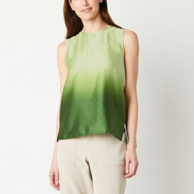 Worthington Womens Round Neck Sleeveless Shells - JCPenney
