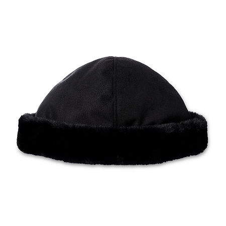 Click here for Isotoner Microsuede W/Fur Mens Beanie  Large-x-lar... prices
