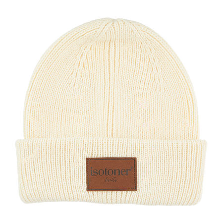 Click here for Isotoner Smartdri Knit Mens Beanie  One Size  Whit... prices