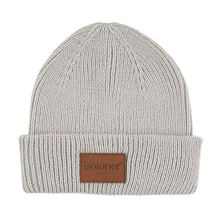 Click here for Isotoner Smartdri Knit Mens Beanie  One Size  Gray prices