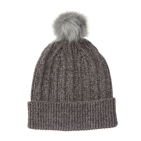 Click here for Isotoner Chenille Cuff Mens Pom Pom Beanie  One Si... prices
