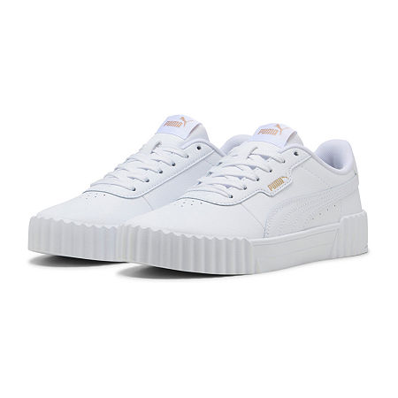 Click here for PUMA Carina 3.0 Womens Sneakers  9 Medium  White prices