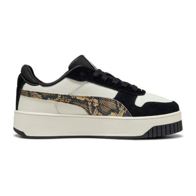 PUMA Carina Street Snake Chic Womens Sneakers, Color: Vapor Gray Black ...