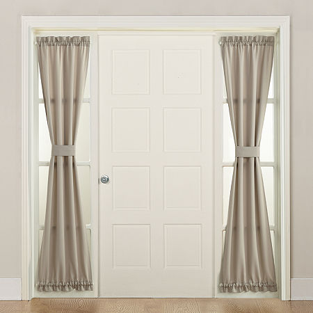 Click here for Grant Room Darkening Rod Pocket Door Sidelight Cur... prices