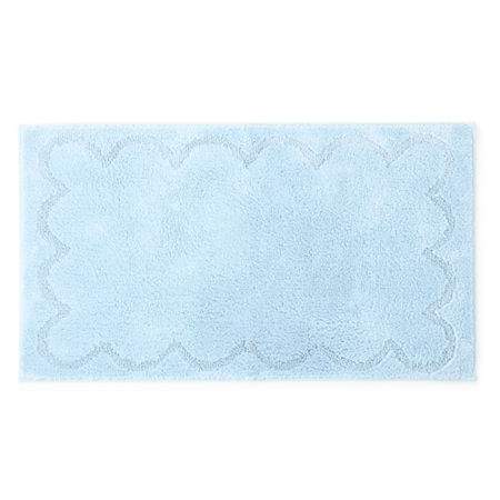 Click here for Martha Stewart Cotton Scalloped Bath Rug  One Size... prices