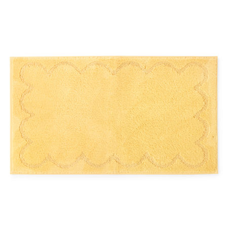 Click here for Martha Stewart Cotton Scalloped Bath Rug  One Size... prices