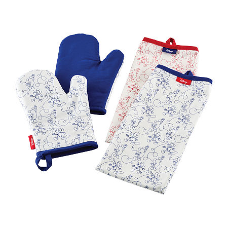 Click here for Disney Bon Voyage 4-Piece Oven Mitt and Kitchen To... prices