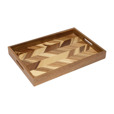 Click here for Lipper International Acacia Herringbone Serving Tr... prices
