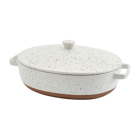 Click here for Denmark Speckled Stoneware 3.2-qt. Oval Casserole... prices