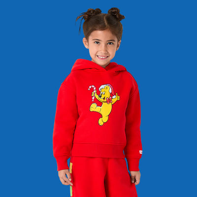 JCPenney x HARIBO Toddler Girls Long Sleeve Hoodie, Color: Red - JCPenney