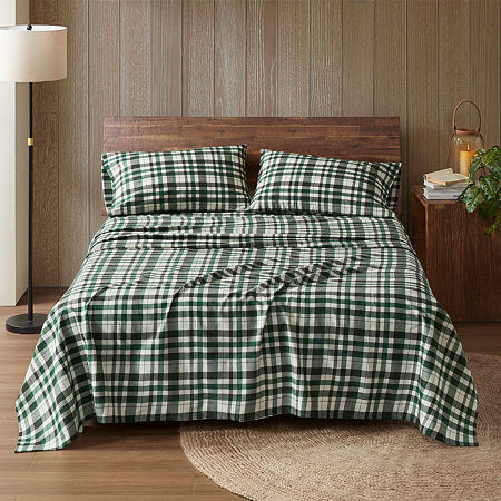 Click here for Woolrich Printed Flannel 4-Pc. Sheet Set  Full - M... prices