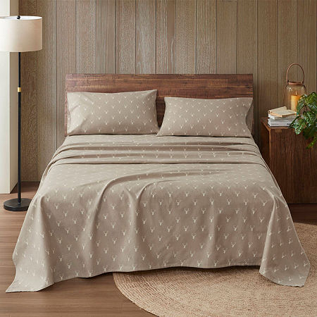 Click here for Woolrich Printed Flannel 3-Pc. Sheet Set  Twin - B... prices