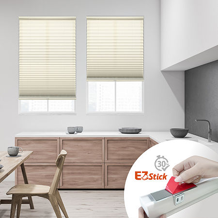Click here for Eco Estates Ez Stick Pleated Cut-To-Width Cordless... prices