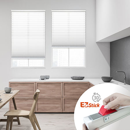 Click here for Eco Estates Ez Stick Pleated Cut-To-Width Cordless... prices