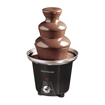 Click here for Nostalgia 3-Tier Fondue Fountain  One Size  Black prices