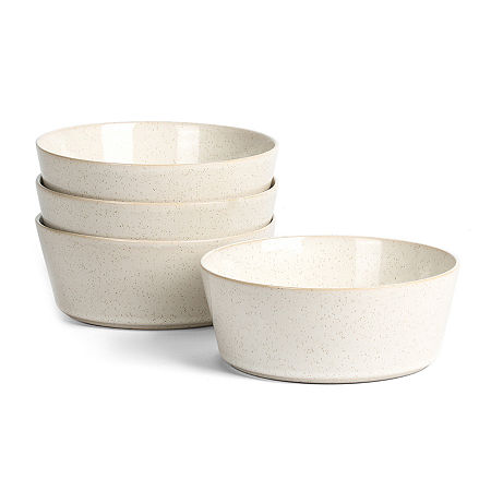 Click here for Stone Lain Claire Cereal Bowls  Set of 4 - White prices