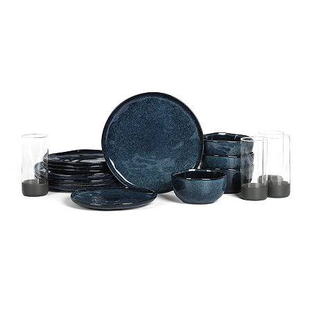 Click here for Stone Lain Mirella 16 Pc. Dinnerware & Glassware S... prices