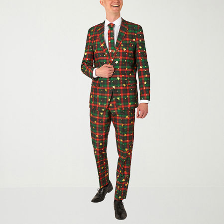 Click here for Opposuits Tartan Tidings Mens 3-pc. Suit Set  42 R... prices