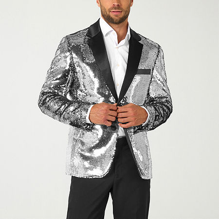 Click here for Opposuits Sequins Mens Slim Fit Blazer  48 Regular... prices