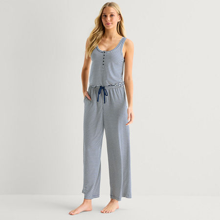 Click here for Arizona Womens Henley Neck Sleeveless Juniors Paja... prices