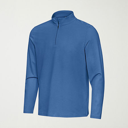 Click here for Antigua Spring 2025 Mens Mock Neck Long Sleeve Qua... prices