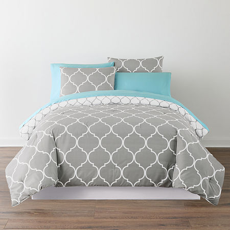 Click here for Home Expressions Nora Ogee Complete Bedding Set wi... prices