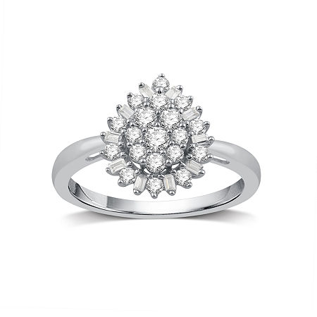 Click here for Diamond Blossom Womens 1/2 CT. T.W. Natural White... prices