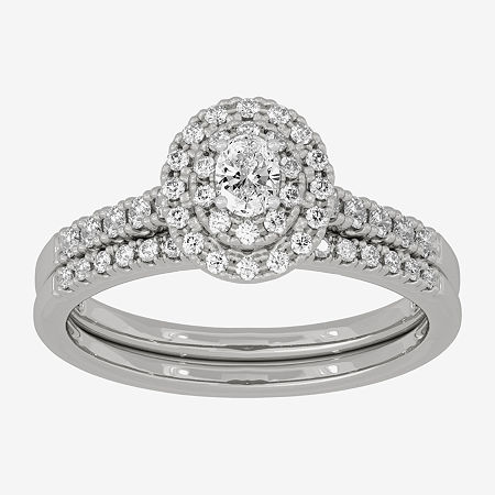 Click here for Womens 3/8 CT. T.W. Natural White Diamond 10K Whit... prices