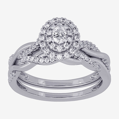 Click here for Womens 3/8 CT. T.W. Natural White Diamond 10K Whit... prices
