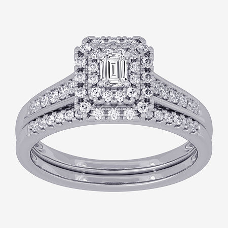 Click here for Womens 3/8 CT. T.W. Natural White Diamond 10K Whit... prices