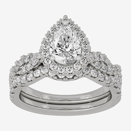 Click here for (H-I / Si1-Si2) Womens 1 7/8 CT. T.W. Lab Grown Wh... prices