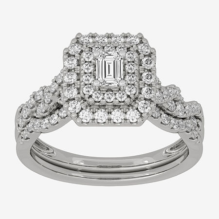 Click here for (H-I / Si1-Si2) Womens 3/4 CT. T.W. Lab Grown Whit... prices